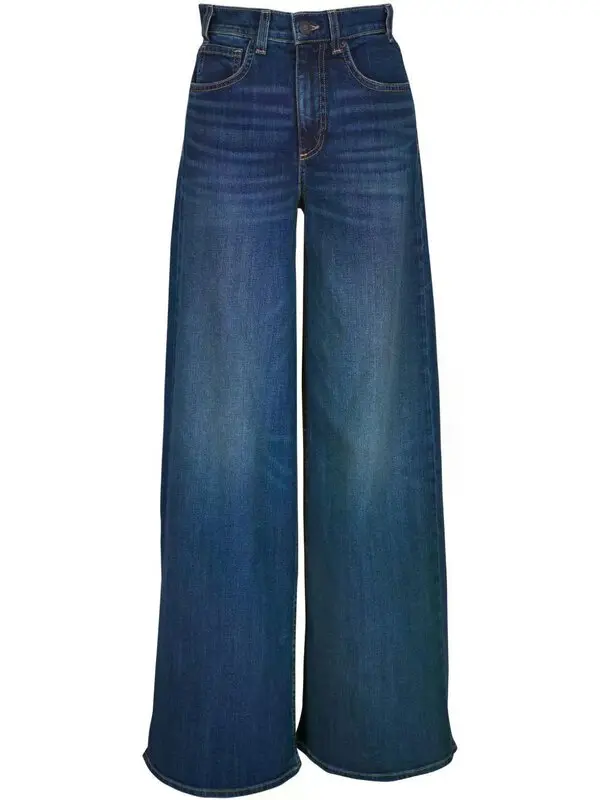 NILI LOTAN Wide Leg Jeans