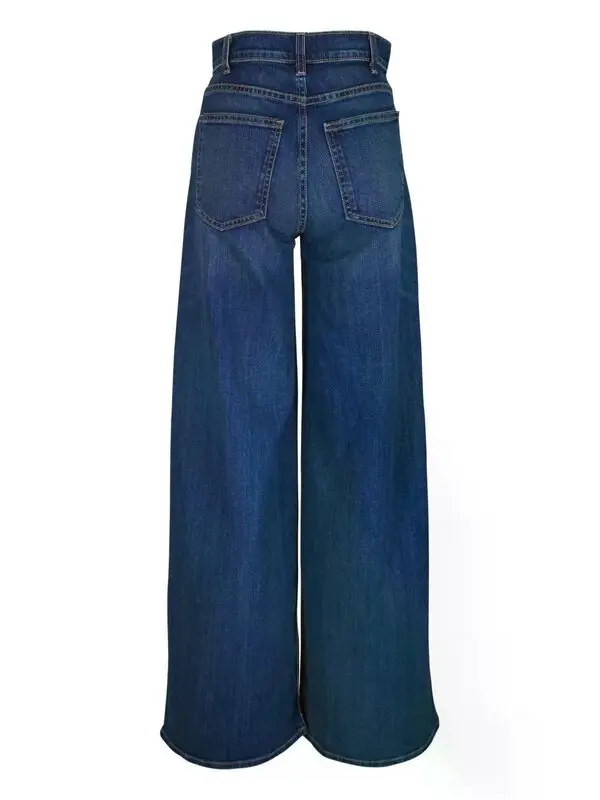 NILI LOTAN Wide Leg Jeans