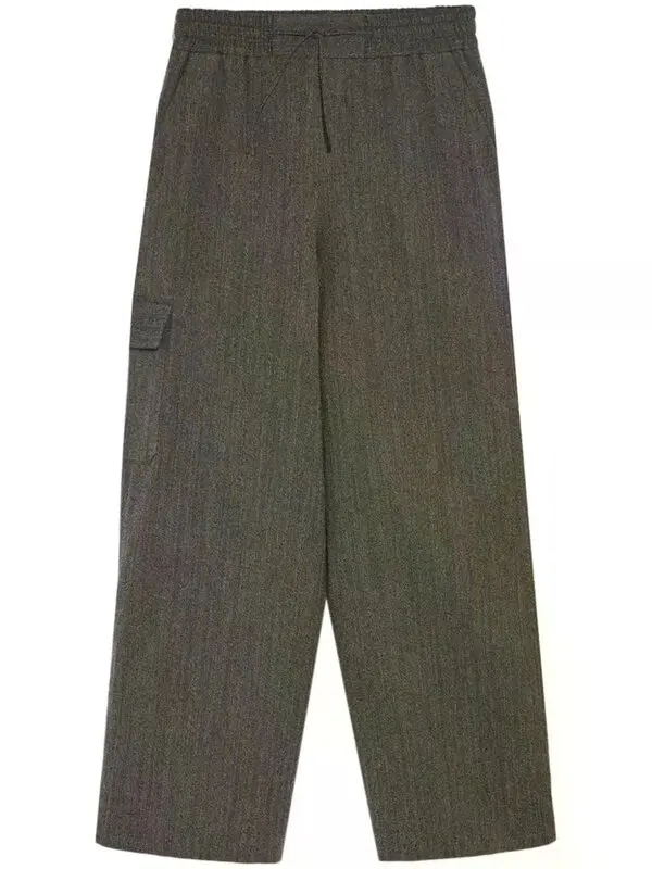 YVES SALOMON Drawstring Cargo Trousers
