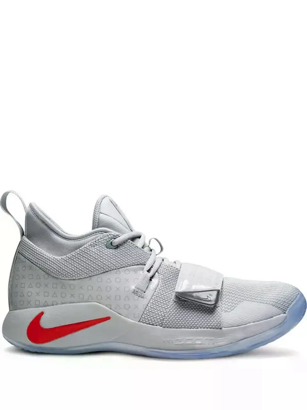 Nike X Playstation Pg 2.5 Wolf /multicolour Sneakers - Grey
