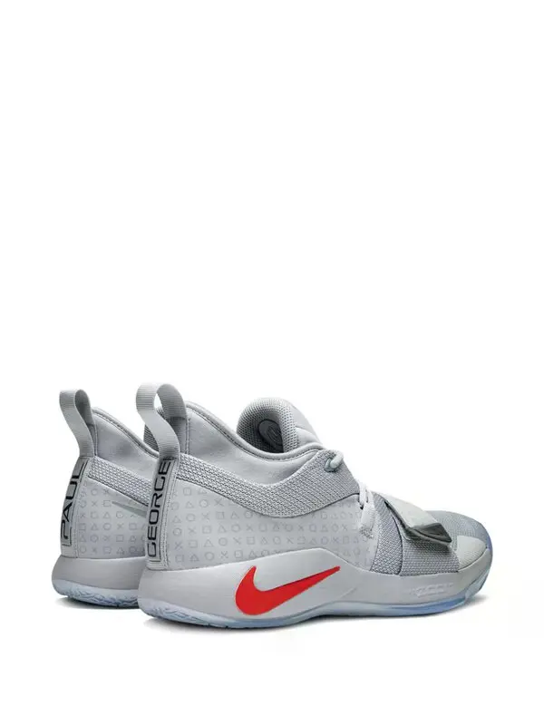 Nike X Playstation Pg 2.5 Wolf /multicolour Sneakers - Grey