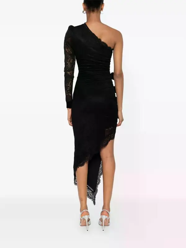 NISSA Crystal-embellished Midi Dress