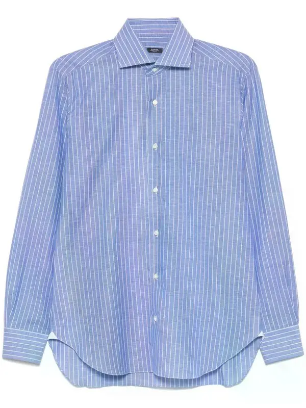 BARBA NAPOLI Striped Shirt