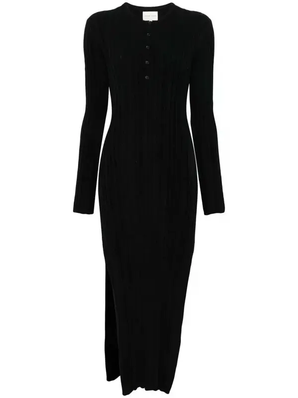 Loulou De Saison Eldara Midi Dress - Black