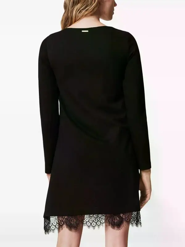 TWINSET Lace-detailed Mini Dress