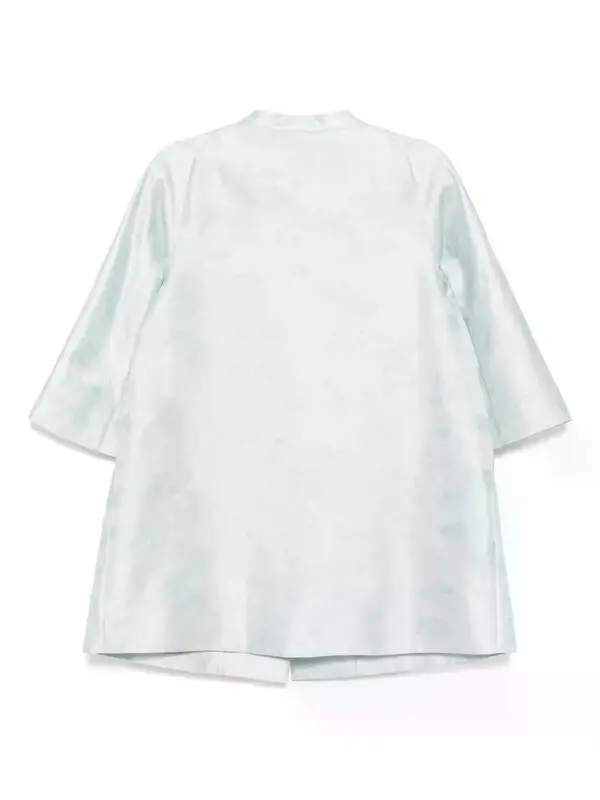 Shiatzy Chen Jacquard Coat - Green