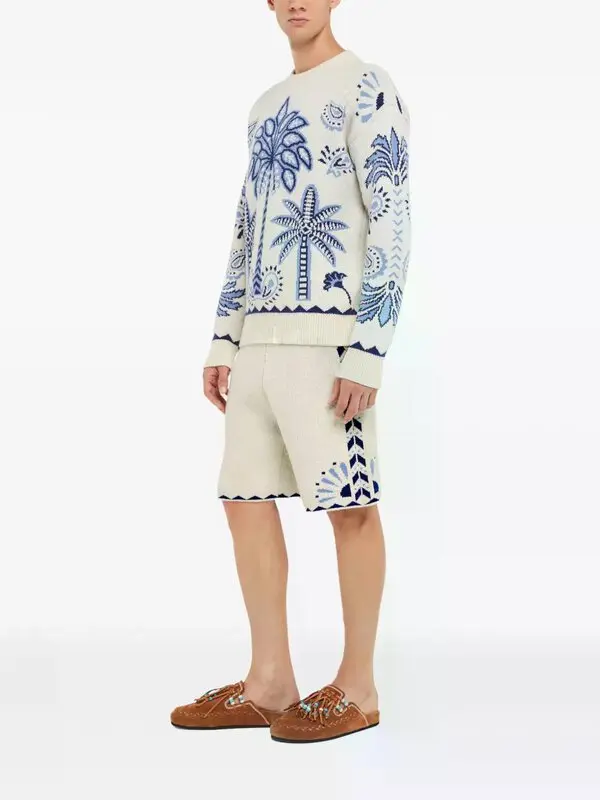Alanui Wild Wonder Foulard Shorts