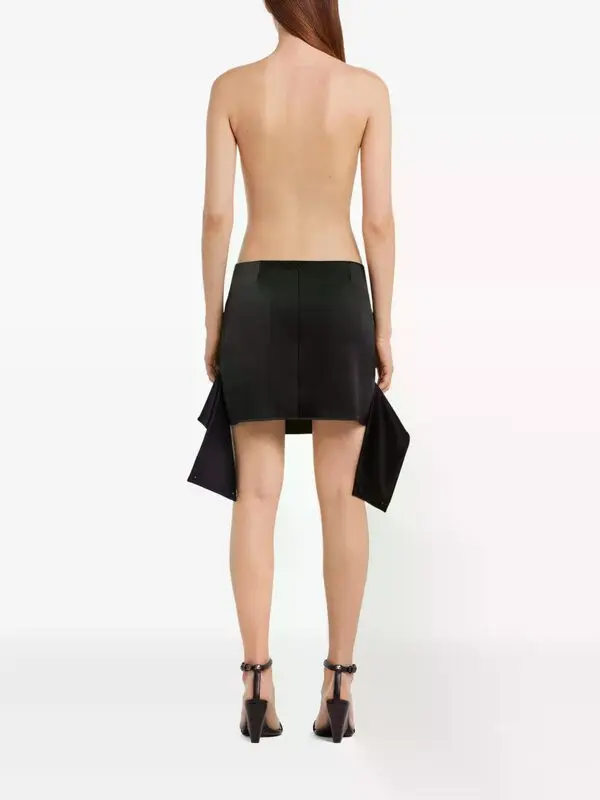 COURREGES Belted Mini Skirt