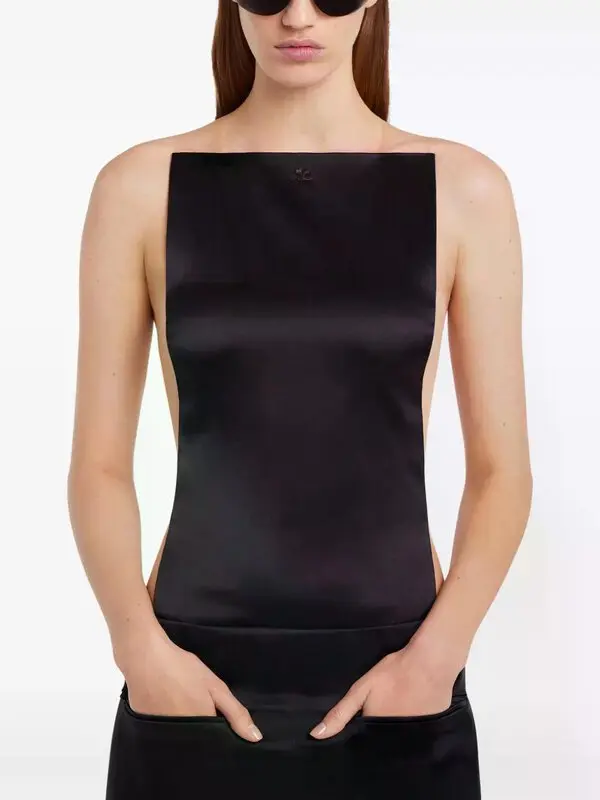 COURREGES Belted Mini Skirt