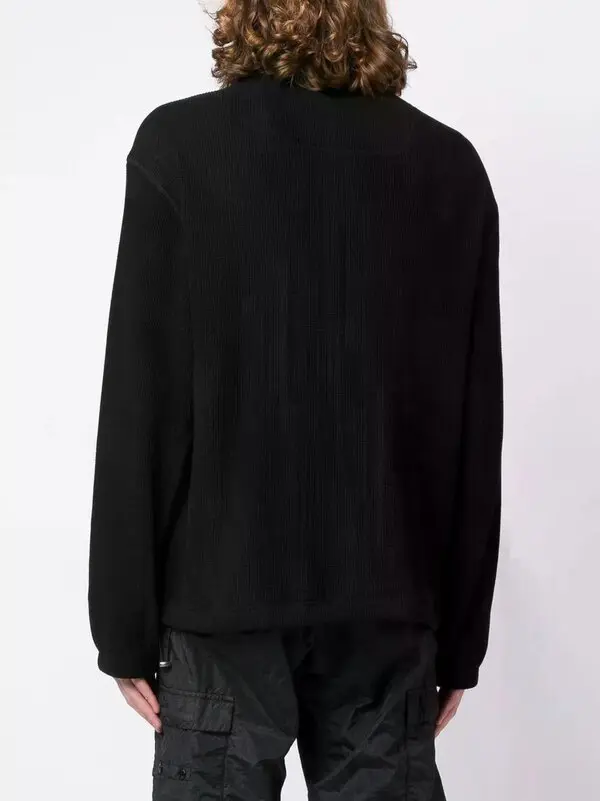SPOONYARD Waffle-effect Polo Shirt