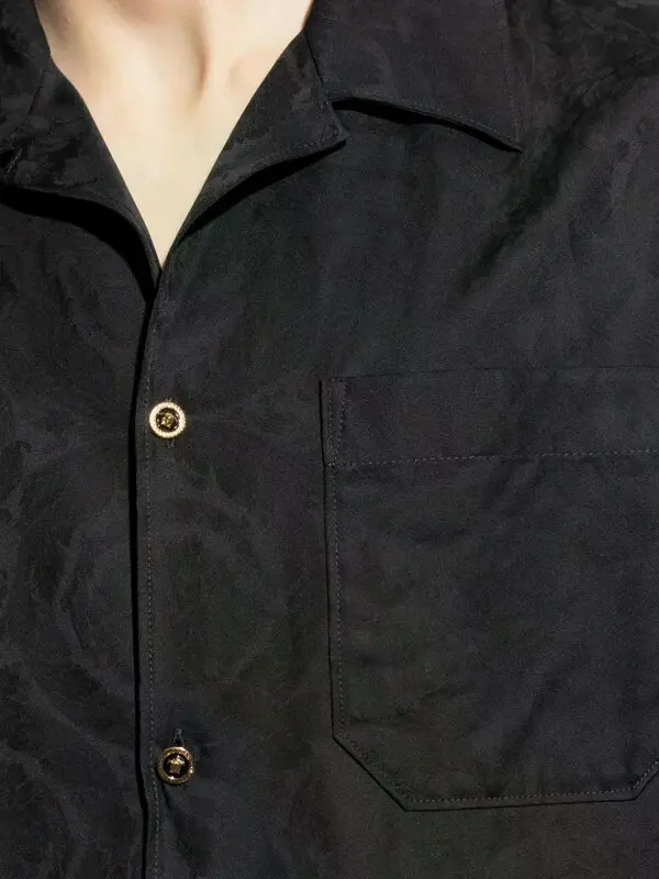 Versace Barocco-jacquard Shirt