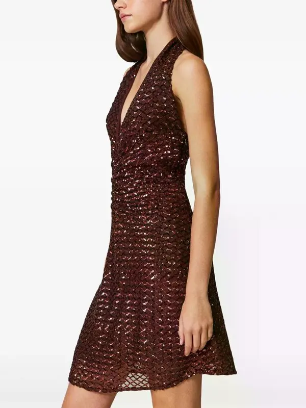 TWINSET Sequinned Mini Dress