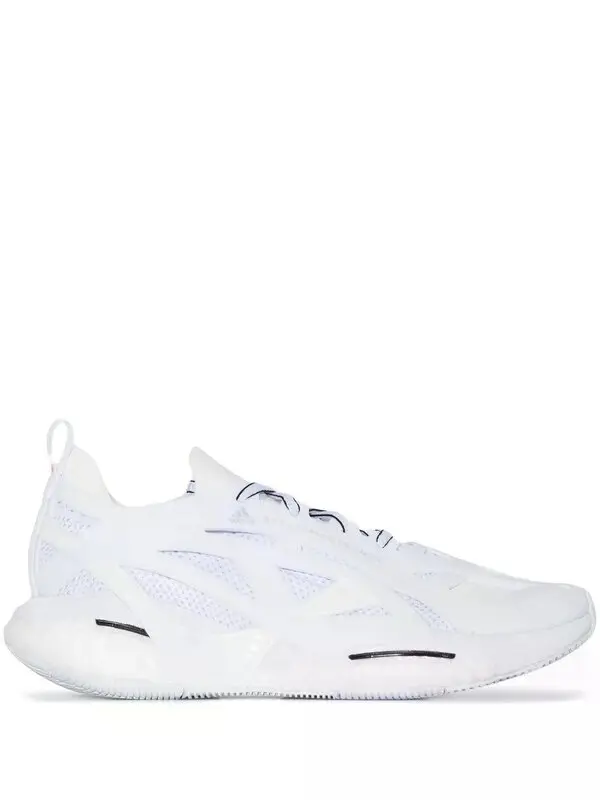 Adidas By Stella McCartney Solarglide Lace-up Sneakers - White