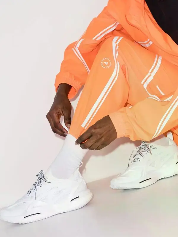 Adidas By Stella McCartney Solarglide Lace-up Sneakers - White