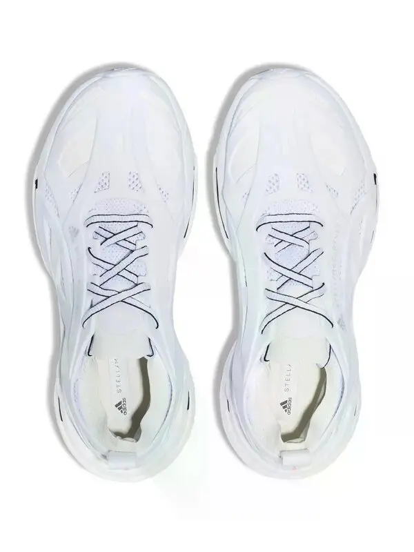 Adidas By Stella McCartney Solarglide Lace-up Sneakers - White