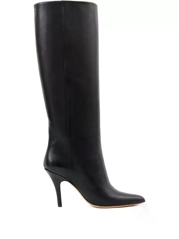 MAISON MARGIELA Leather Knee-high Boots