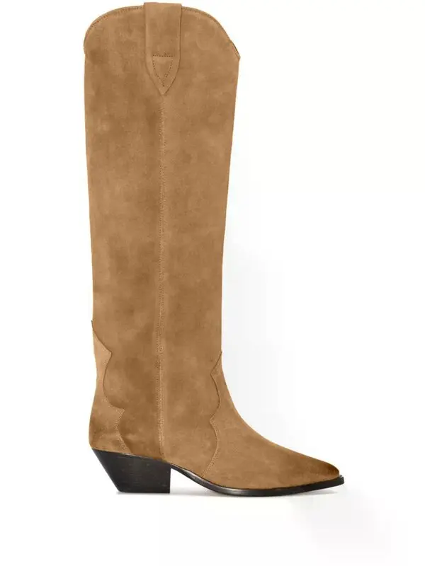 Isabel Marant Étoile Denvee Cowboy Boots - Neutrals