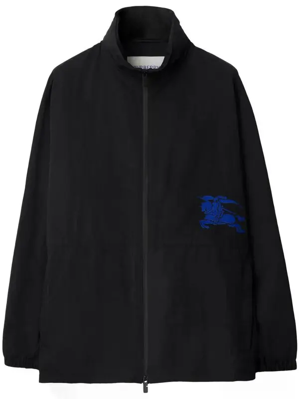 Burberry Equestrian Knight Appliqué Hooded Jacket