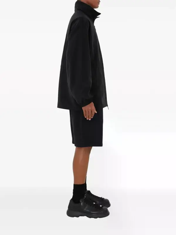 Burberry Equestrian Knight Appliqué Hooded Jacket