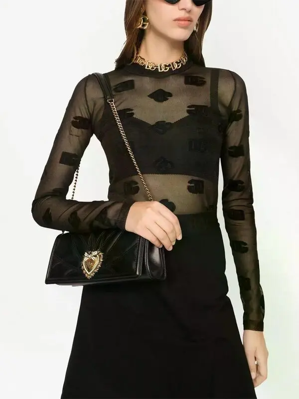 Dolce & Gabbana Devotion Quilted Shoulder Bag