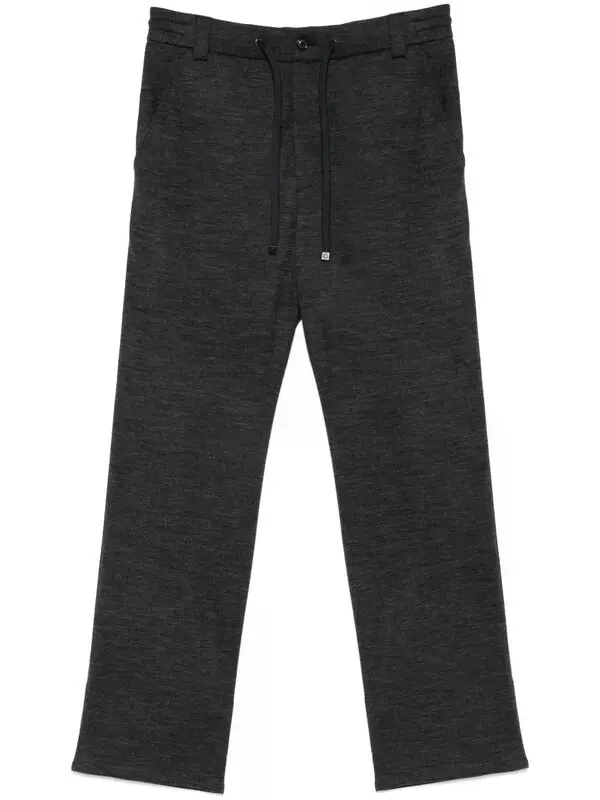 Moncler Tapered Virgin Wool Trousers