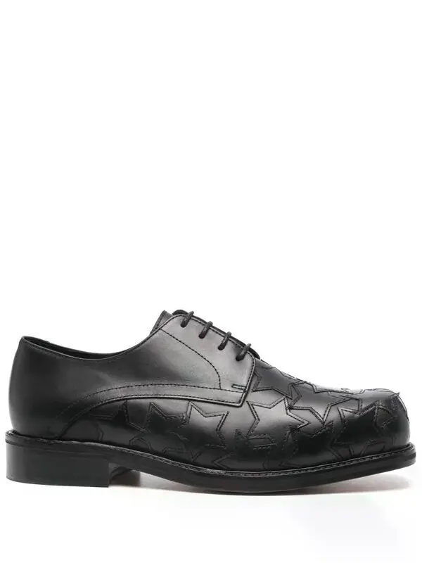 STEFAN COOKE Star-patches Derby Shoes