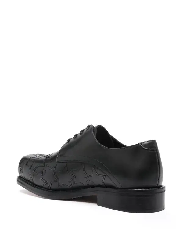 STEFAN COOKE Star-patches Derby Shoes