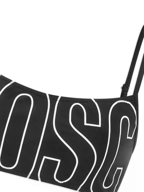 Moschino Logo-print Bikini Top