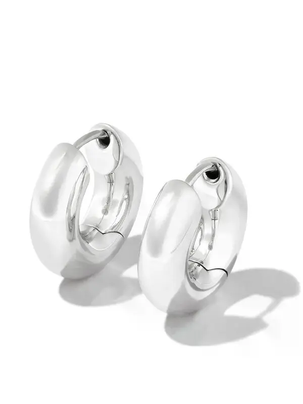 Tom Wood Small Chunky Hoop Earrings