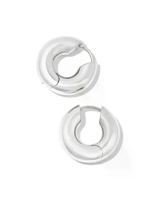 Tom Wood Small Chunky Hoop Earrings