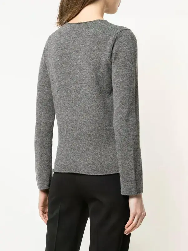 Play Comme Des Garcon Heart-appliqué Sweater