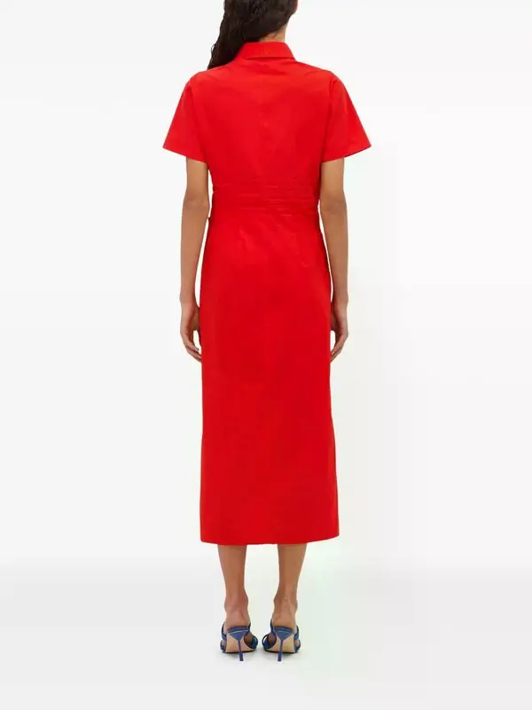 MSGM Cut-out Shirtdress