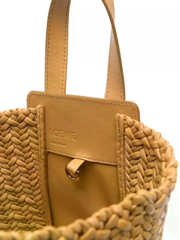Loewe Interwoven Tote Bag - Brown