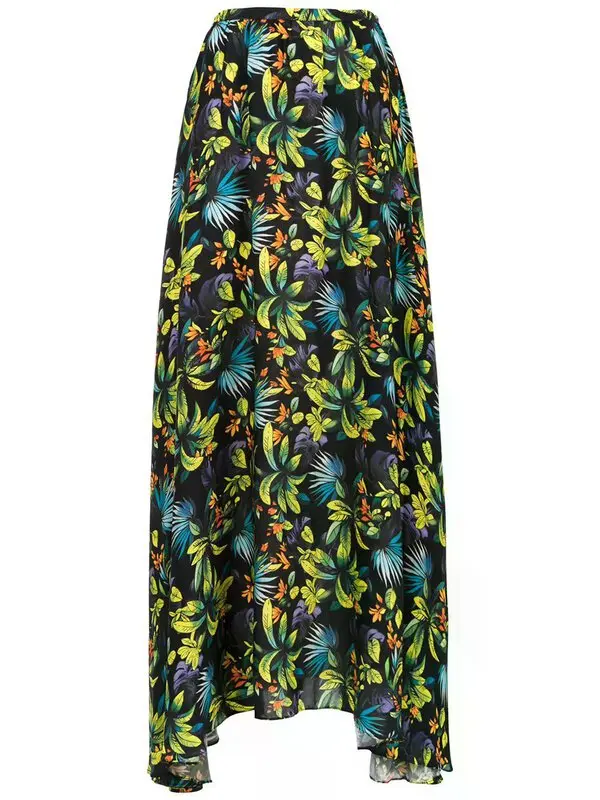 AMIR SLAMA Printed Long Skirt