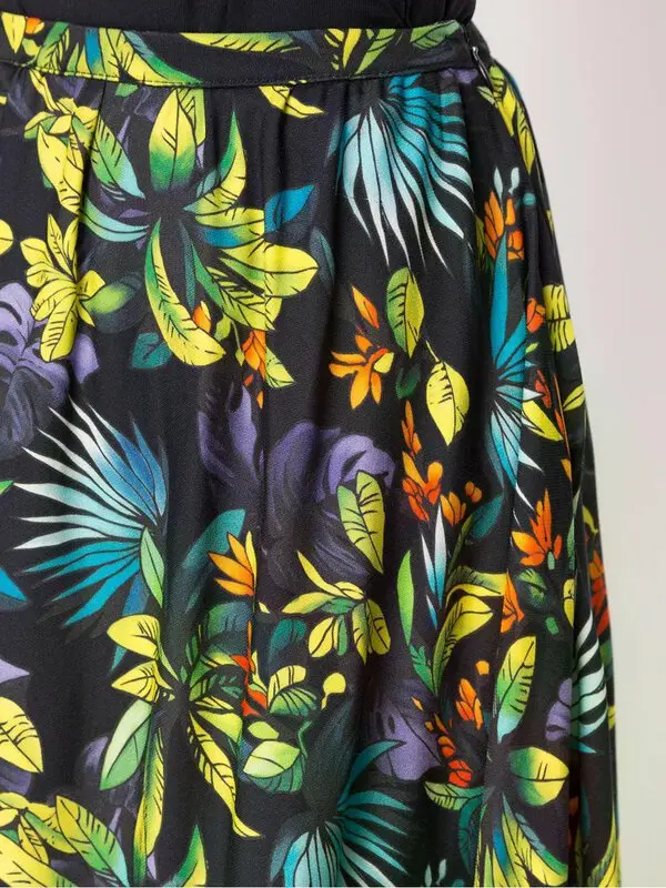 AMIR SLAMA Printed Long Skirt