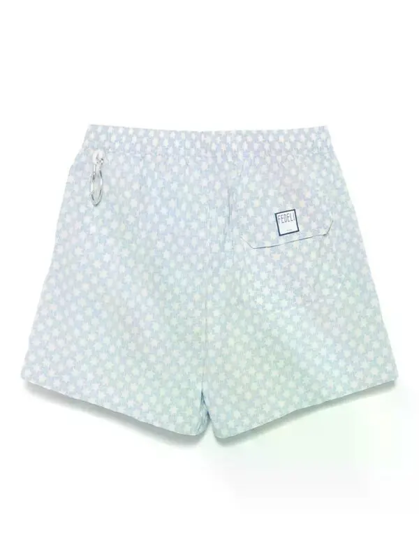 Fedeli Madeira Swim Shorts - Blue