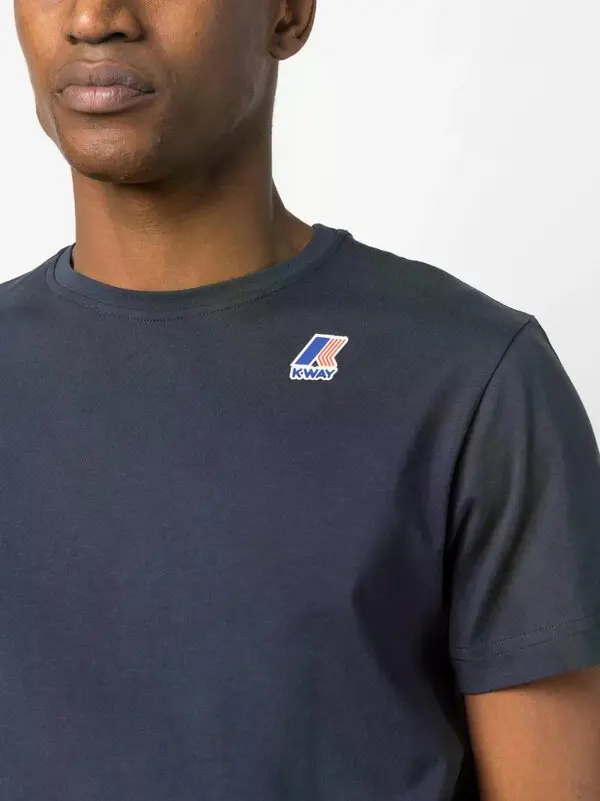 K-WAY Logo-print Cotton T-shirt