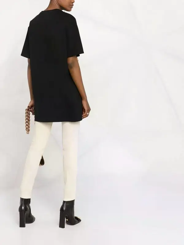 Philipp Plein Logo Patch High-waisted Jeggings