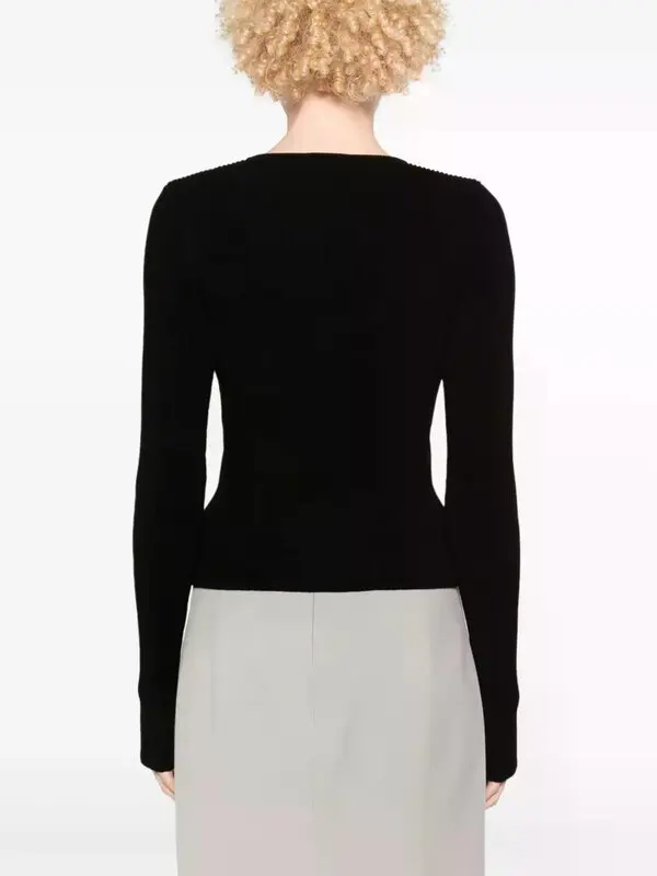Magda Butrym Sculpted Ribbed T-shirt