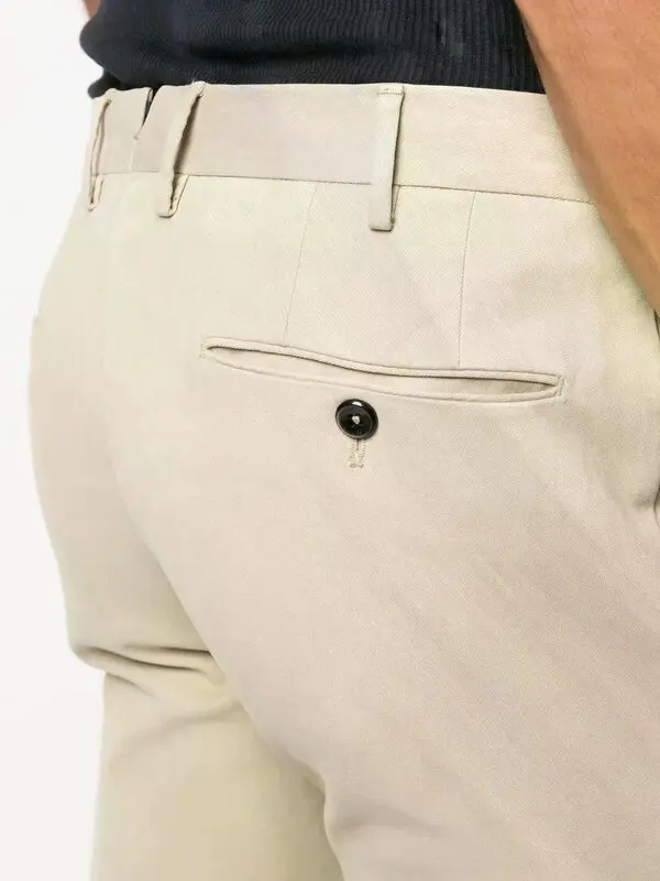 PT TORINO Mid-rise Tapered Chinos