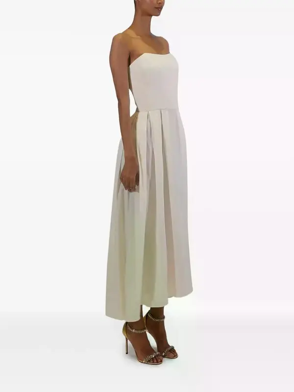 Azeeza Ezra Midi Dress - Neutrals