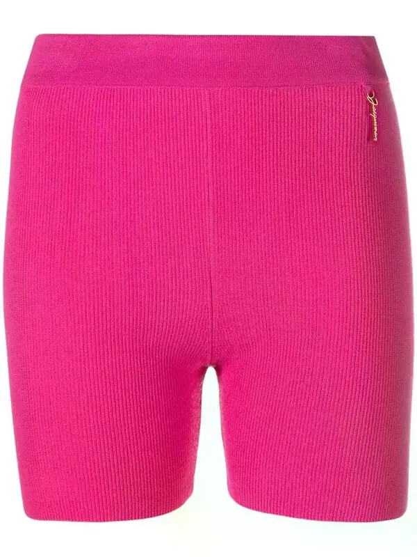 Jacquemus Le Short Pralu Knitted Shorts - Pink