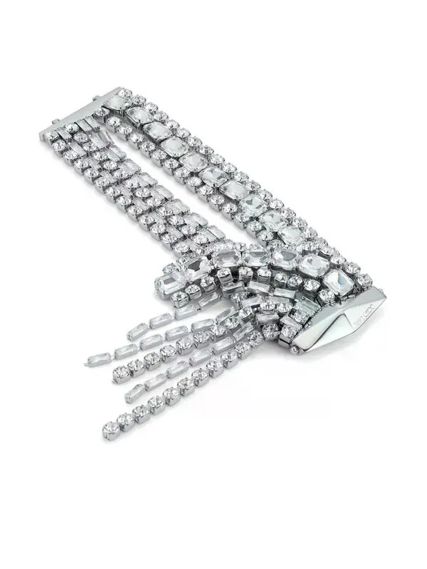 JIMMY CHOO Crystal Embellished Bracelet