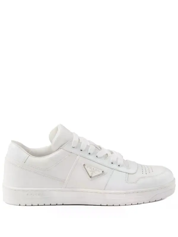 Prada Downtown Leather Sneakers