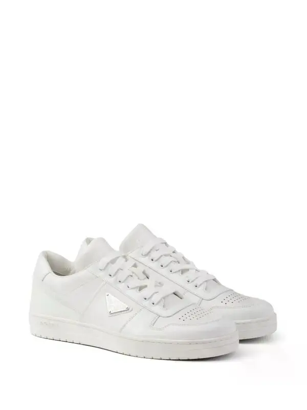 Prada Downtown Leather Sneakers