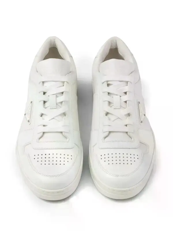 Prada Downtown Leather Sneakers