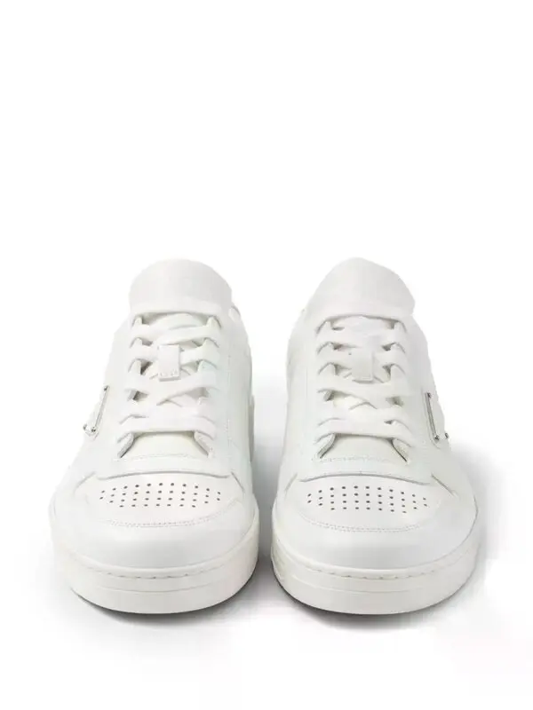 Prada Downtown Leather Sneakers