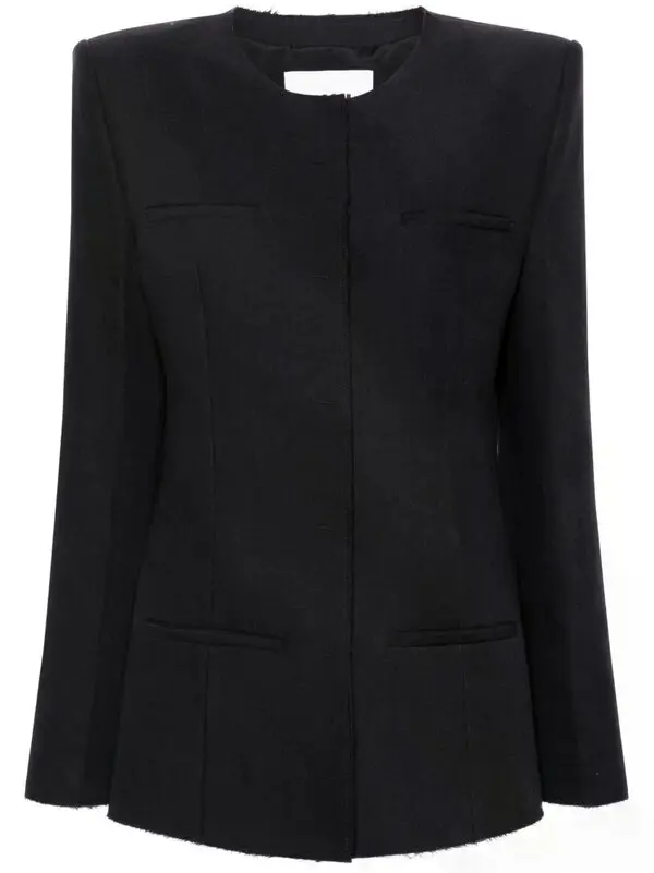 MSGM Raw-cut Tailored Jacket