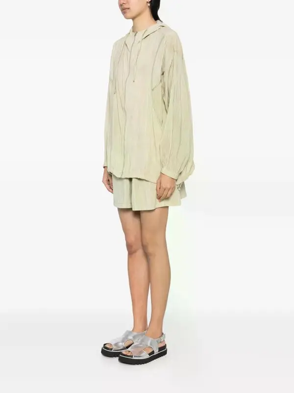 B+AB Track Jacket And Shorts Set - Green