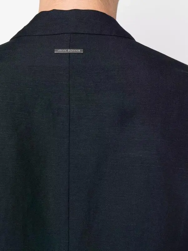 Armani Exchange Single-breasted Boxy Blazer